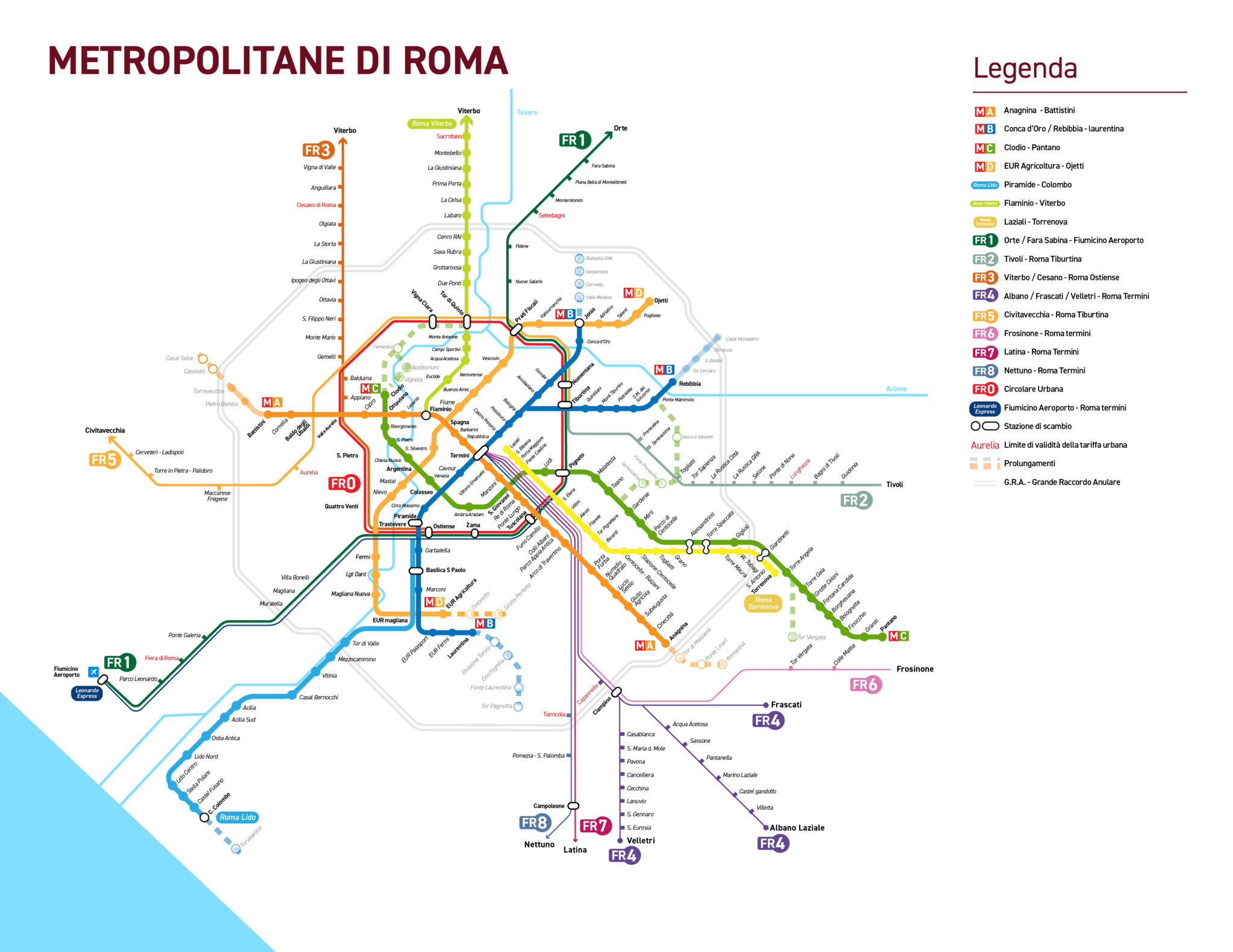 Public Transport and Metro Guide in Rome - 2025